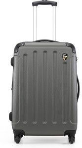 Heys REVOLVER Expandable Check-in Suitcase 4 Wheels - 26 inch PEWTER ...