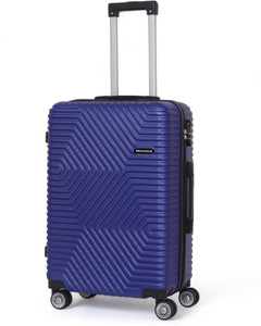 PROVOGUE Hard Sided PC 8 Wheel Spinners, with Telescopic Steel Trolley ...