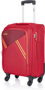 SAFARI Swift Plus Expandable Cabin Suitcase 4 Wheels - 23 inch Red ...