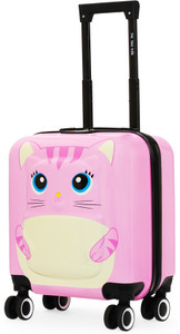 NASHER MILES Tic Tac Toe Zoo Hard-Sided Cabin Luggage Pink 44cm Kids ...