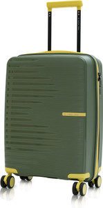 NASHER MILES Havelock TSA Lock HardSide Polypropylene Cabin Olive Green ...