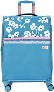 Genie Paramour Expandable Check-in Suitcase 8 Wheels - 31 inch Blue ...