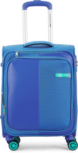 VIP LUCERN STR EXP 8 WHEEL 54 BLUE Cabin Suitcase 8 Wheels - 22 inch ...