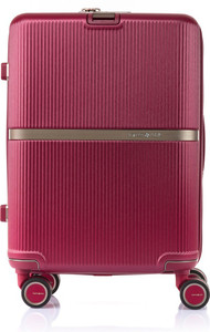 SAMSONITE SAM MINTER SP55/20 RED Expandable Cabin Suitcase 8 Wheels ...