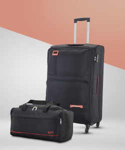 VIP Domina Durable Polyester Soft sided Cabin size trolley with 45L ...