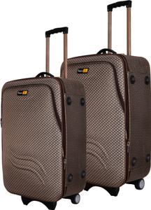 SKYLINE Pack Of 2 Expandable Spinner Luggage Suitcase with Number Lock ...