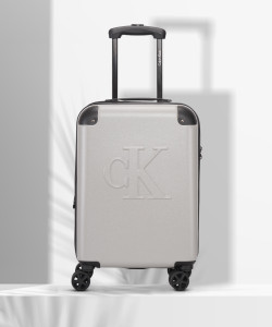 Calvin Klein LINA Cabin Suitcase 8 Wheels - 20 inch HEATHER GREY ...