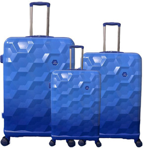 VIP Printed Trolley Bag Set of 3|Anti-Theft Zip|8Wheel Trolley|TSA Lock ...