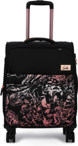 Genie Ivy Expandable Cabin Suitcase 8 Wheels - 22 inch Black - Price in ...