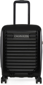 Calvin Klein ODYSSEY Expandable Cabin Suitcase 4 Wheels - 19 inch BLACK ...