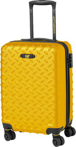 CATERPILLAR Industrial Plate Cabin Suitcase 8 Wheels - 20 inch Sulphur ...