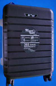 Traval budby Travel buddy 01 Check-in Suitcase 8 Wheels - 22 inch Black ...