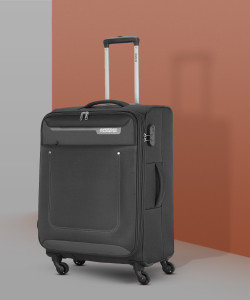 AMERICAN TOURISTER JACKSON Expandable Cabin Suitcase 4 Wheels - 22 inch ...