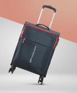 VIP Suprema 8W Str 55 Grey Expandable Cabin Suitcase 8 Wheels - 22 Inch ...