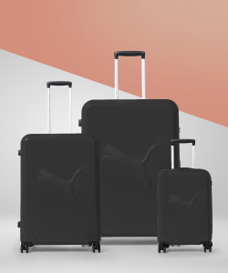 PUMA Trolley Set - S&M&L of 3 Cabin & Check-in Set 8 Wheels - 30 inch ...