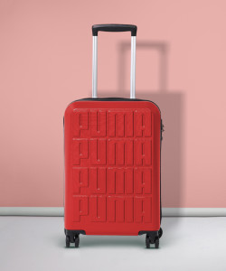 PUMA Stylised Trolley Bag -Small Cabin Suitcase 8 Wheels - 21 inch For ...