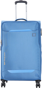 VIP ETERNO 8W STR 79 BLUE Check-in Suitcase 8 Wheels - 28 inch Blue ...
