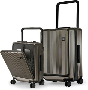 NASHER MILES Silicon Valley Hard-Sided Polycarbonate Luggage Trolley ...