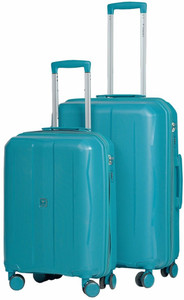 Traworld (Small 51Cm | Medium 61Cm) Cabin & Check-in Set 8 Wheels - 24 ...