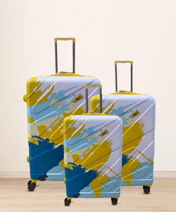 VIP Echolite Printed Polycarbonate Trolley Bag|8W Trolley|TSA Lock|Anti ...