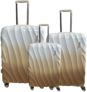 VIP Printed SuitcaseBag Set of 3|Trolley with Anti-Theft Zip|8Wheel ...
