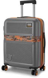 Urban Jungle Ash Grey Cabin Suitcase 8 Wheels - 20 Inch Ash Grey ...