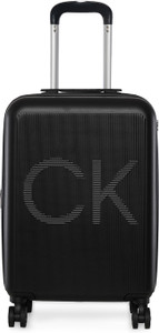 Calvin Klein VISION Expandable Cabin Suitcase 4 Wheels - 19 inch BLACK ...