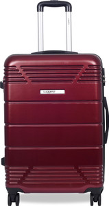 Luggero STAR Light-Weight & Durable Polycarbonate (DEEP RED) Hard Check ...