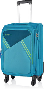 SAFARI Swift Plus Expandable Cabin Suitcase 4 Wheels - 23 inch Teal ...