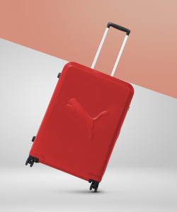 PUMA Trolley Bag -Medium Check-in Suitcase 8 Wheels - 26 inch For All ...
