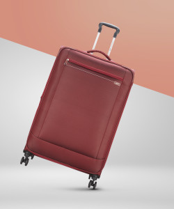 VIP KNIGHT 8W EXP STR (H) 75 RED Check-in Suitcase 4 Wheels - 13 Inch ...