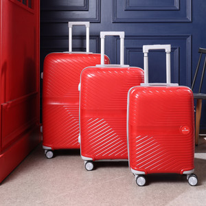 JACY LONDON Soft Body Set of 3 Luggage 8 Wheels - Hard Body ...