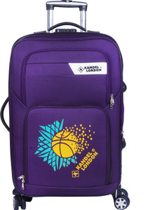 Kandel London Small Cabin 4 Wheel Spinners, Expandable Bag with ...