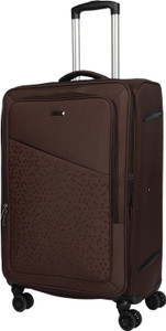 NOVEX Python Cabin Size Soft Sided Trolley Luggage with 4 Wheel / Anti ...