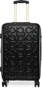 Calvin Klein BIG MONOGRAM Expandable Check-in Suitcase 4 Wheels - 24 ...