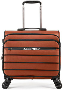 Assembly Luggage Premium Overnighter Cabin Trolley Luggage with USB ...