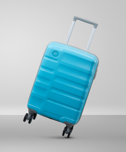 VIP CEPTOR-PRO STROLLY 55 360° OSCAR-BLU Cabin Suitcase 8 Wheels - 22 ...