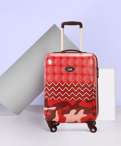 Genie Fusion Cabin Suitcase 4 Wheels - 21 inch Pink - Price in India ...