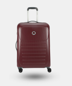DELSEY Munia TR 66 4DW TR CASE Check-in Suitcase 4 Wheels - 27 inch Red ...