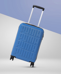 PUMA Stylised Trolley Bag -Small Cabin Suitcase 8 Wheels - 22 inch Star ...