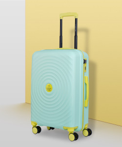 NASHER MILES Goa Hard-sided Polypropylene Check-In Luggage Cyan Green ...