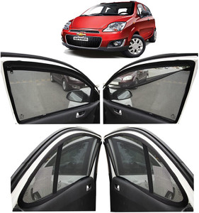HUB HUNT Side Window, Rear Window Sun Shade For Chevrolet Spark Price ...