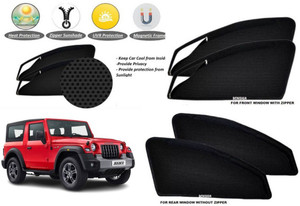 DENISIGA Rear Window, Side Window Sun Shade For Mahindra Thar Price in ...