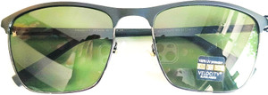Buy Velocity Eyewear Rectangular Sunglasses Green For Men Online @ Best ...
