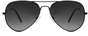 Buy Wisdom Sunglasses Aviator Sunglasses Black For Men & Women Online ...