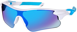 Cereto White & Sky Blue Mirrored UV Protection Sports Googles For Boys ...