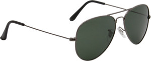 Buy Elven Aviator Sunglasses Green For Men & Women Online @ Best Prices ...