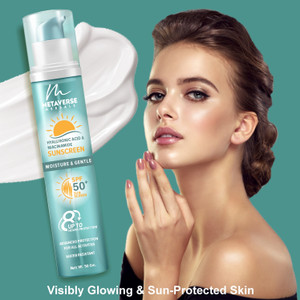 Metaverse Sunscreen - SPF Spf 50+ PA+++ UV Rays blocked Enjoy the sun ...