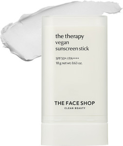 The Face Shop Sunscreen - SPF 50+ PA++++ The Therapy Vegan Sunscreen ...