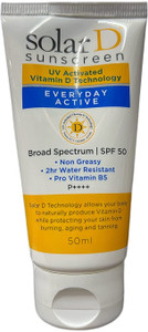 Solar D Sunscreen - SPF 50 PA++++ Sunscreen - Price in India, Buy Solar ...